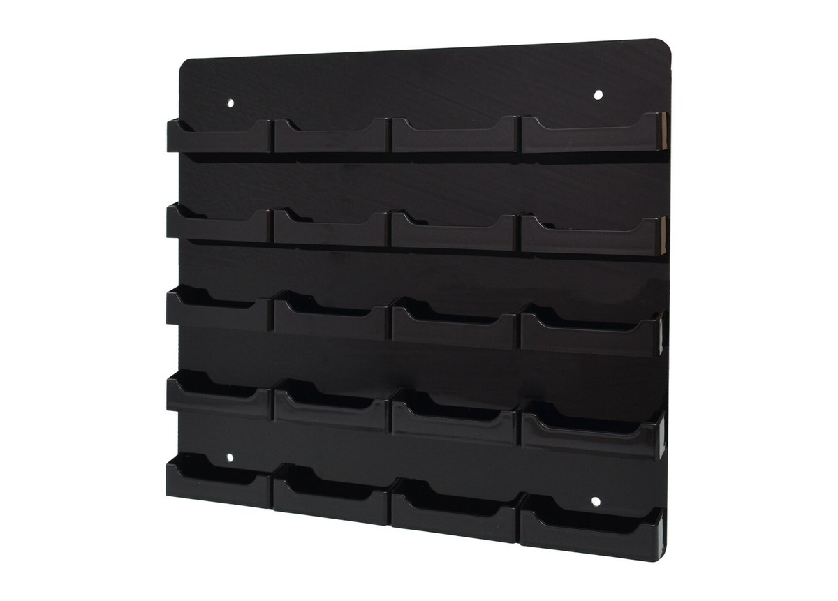 Wall Mount Multiple Business Card Holder Clear Acrylic Wall Mount