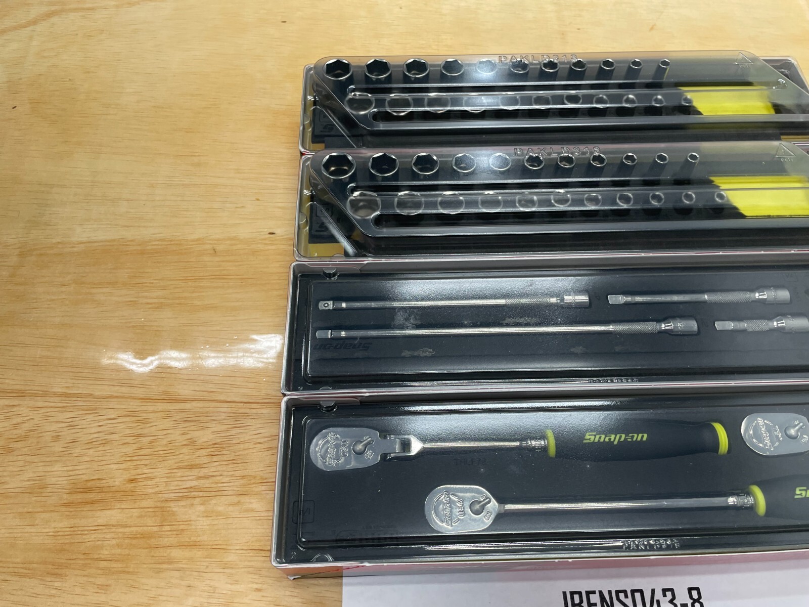 Snap-On Tools HI-VIZ 53 Piece 1/4" Drive Essential Service Foam Set ...