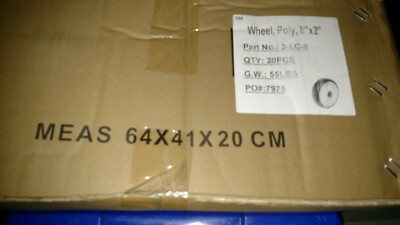 Casters & Wheels - Poly Wheels