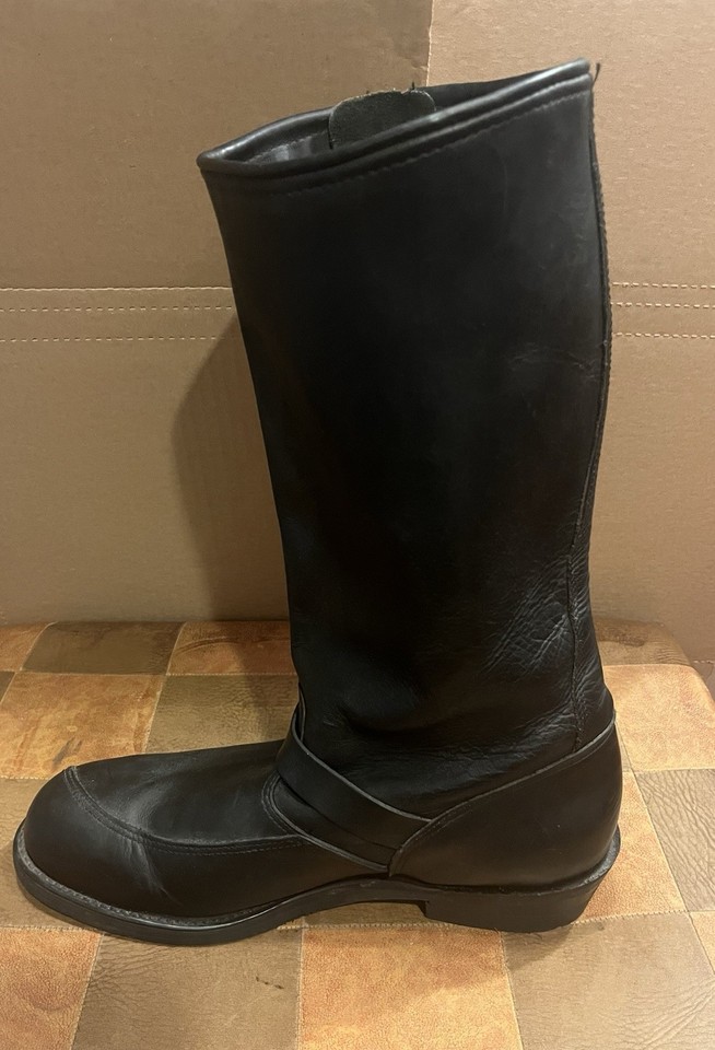 Double H Men’s Tall Motorcycle Engineer Boots 13 EE USA Made | eBay