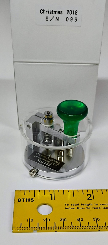 NEW Morse Express Special Limited Edition 2018 Christmas Morse Code Key ...