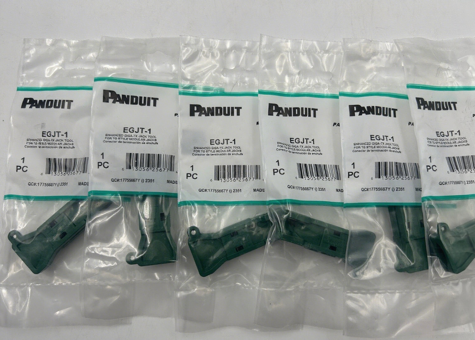 Panduit Giga TX Cat6 jack White CJ688TGIW BOX OF 50. Free shipping！ | eBay