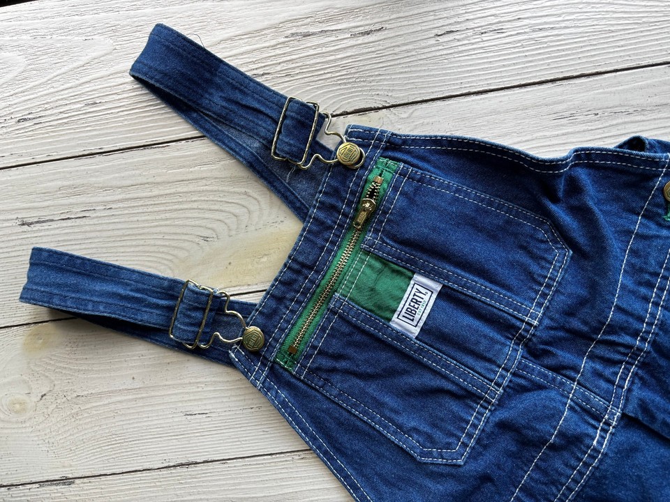 Bib Overalls in size 20-R - Liberty Overalls - Pre Owned Denim Bib ...