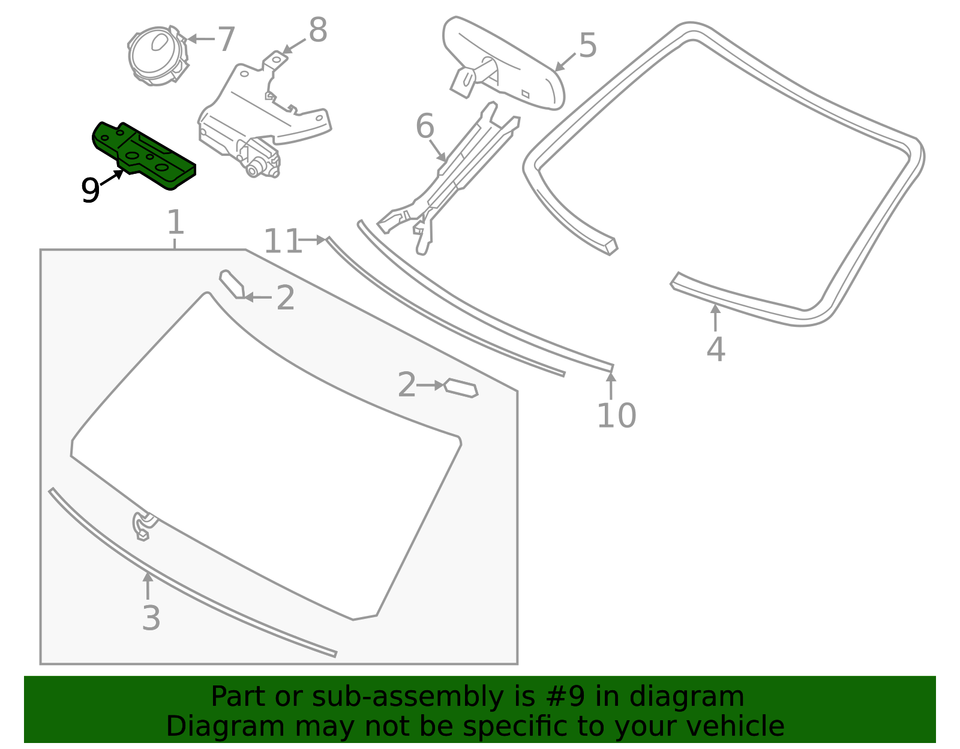 Genuine Nissan Lane Assist Cmra Cover 73979-6JL2A | eBay