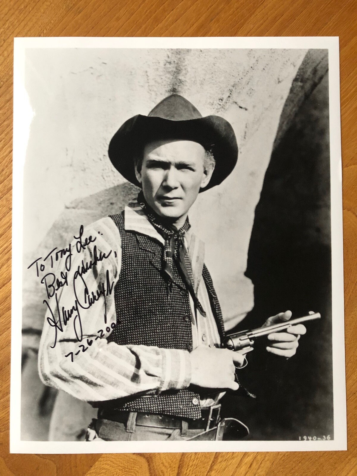 Harry Carey Jnr actor 10x8 B&W signed autographed photograph | eBay