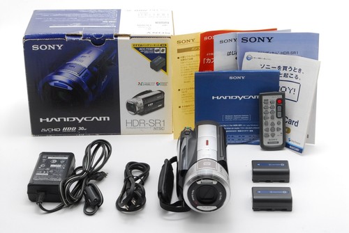 [ NEAR MINT ] Sony Handycam HDR-SR1 30GB HDD Camcorder Camera Black ...