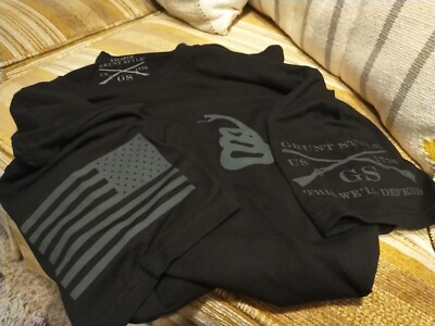 Grunt Style Mens Gray Coiled Snake Graphic TShirt XXL Black Military ...