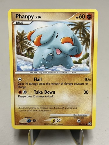 Pokémon Card- Phanpy 98/132 (Secret Wonders, 2007) Non Holo, LIGHTLY ...