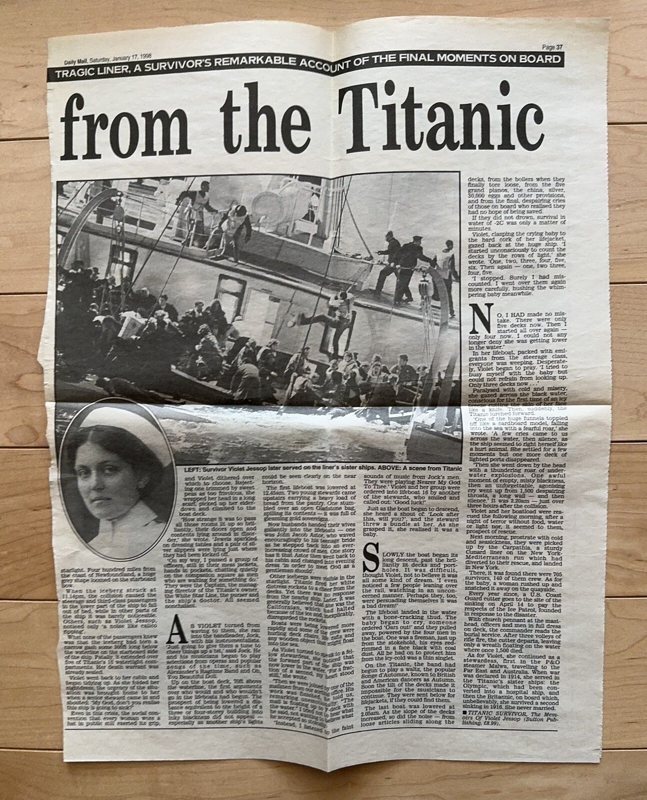 Titanic 14th -15th April 1912 The Official Story Public Record Office ...