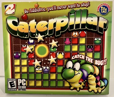 Caterpillar PC CD-Rom Game 2006 Catch the Bug So Addictive You’ll Never ...