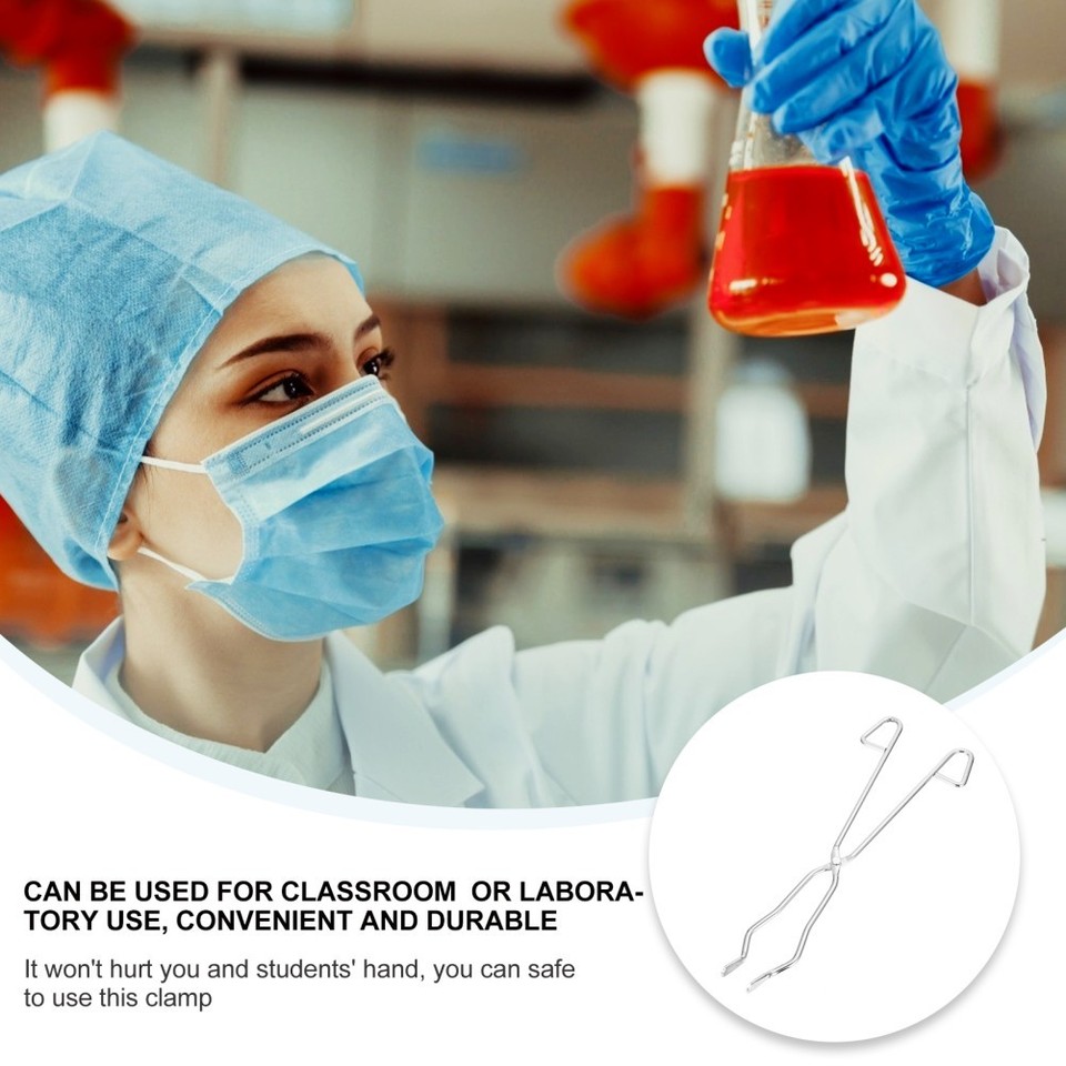 Stainless Steel Crucible Clamp Clamps Jewelry Tools Crucibles Labs ...