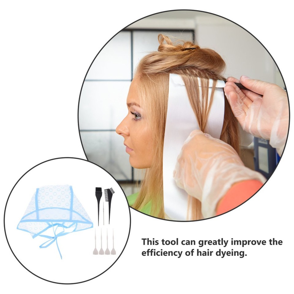 12 Pcs Highlight Caps for Hair Highlighting Kit Dye Remover Color ...