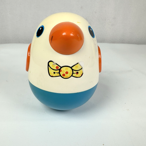 VTG Playskool Chime Bells Penguin Bird Roly Poly Weeble Duck Baby ...