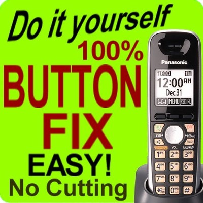 Panasonic Keypad Button Repair for KX-WT125 KX-WT126 DECT | Cordless Phone