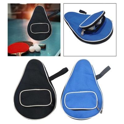 Table Tennis Racket Cover Racket Pocket with Zipper Professional ...