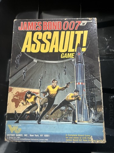 Victory Games James Bond James Bond - Assault! Avalon Hill Excellent Complete 50758350179 | eBay