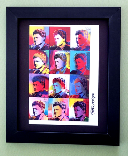Peter Max | Vintage Print Signed | Bill Clinton | New Frame | Buy it ...
