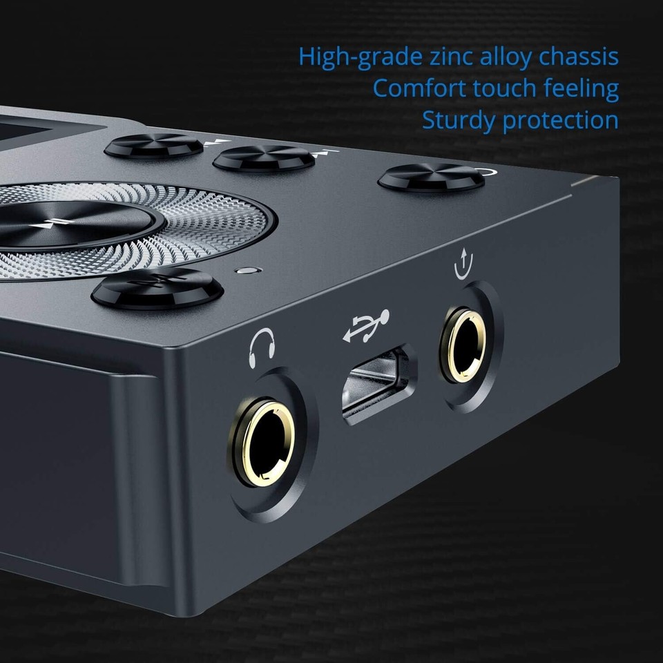 Surfans F20 HiFi MP3 Player with Bluetooth, Lossless DSD High ...