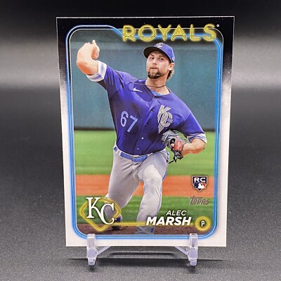 2024 Topps Alec Marsh RC Kansas City Royals Rookie #16 | eBay