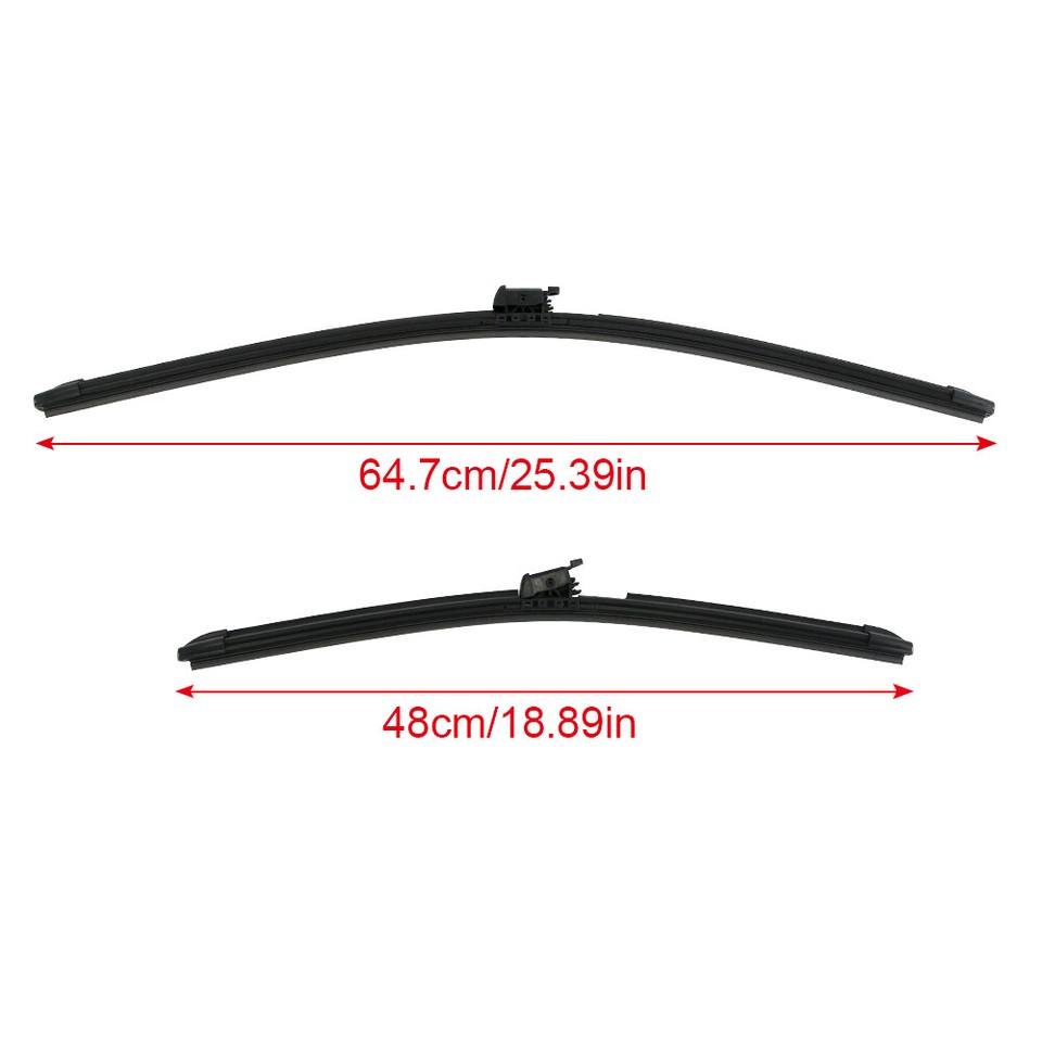 2x Front Windshield Wiper Blade with Water Spray for Volvo 2018 2019 ...