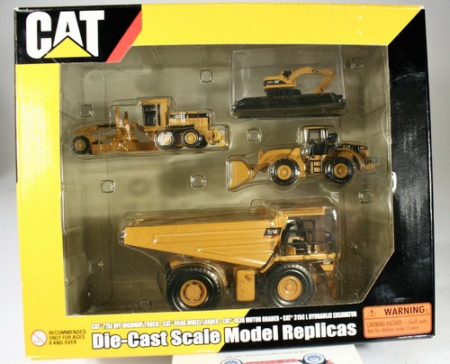 Norscot Caterpillar CAT 4 Diecast Scale Model Replicas 775E 950G 163H ...