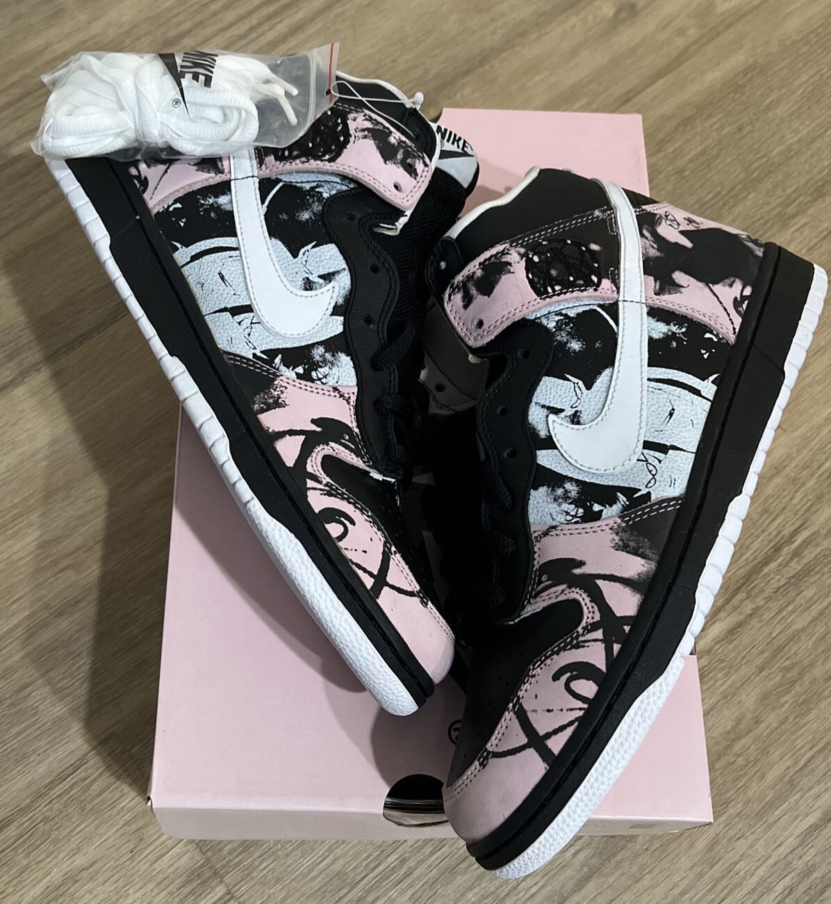Size 11 - Nike Futura x UNKLE x Dunk Pro SB High Unkle for sale online ...