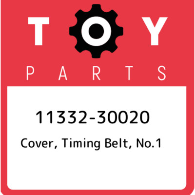 11332-30020 Toyota Cover, timing belt, no.1 1133230020, New Genuine OEM ...