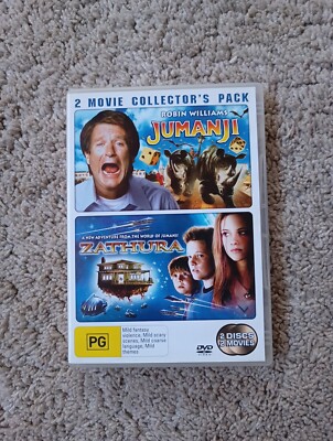 Jumanji / Zathura - A Space Adventure (DVD, 1995) 9317731041570 | eBay