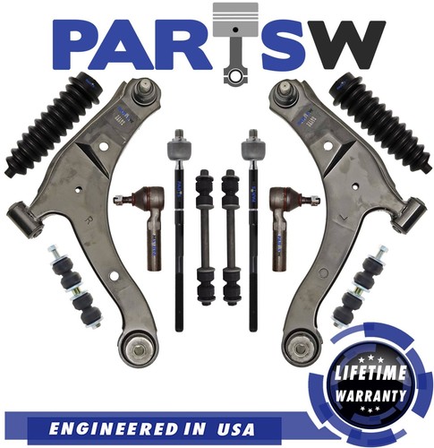 12 Pc Suspension Kit for Dodge Neon, Control Arms, Rear & Front Sway ...