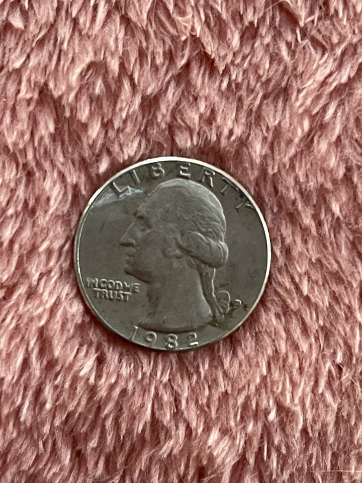 1982 Quarter with Error Liberty, IN, D | eBay