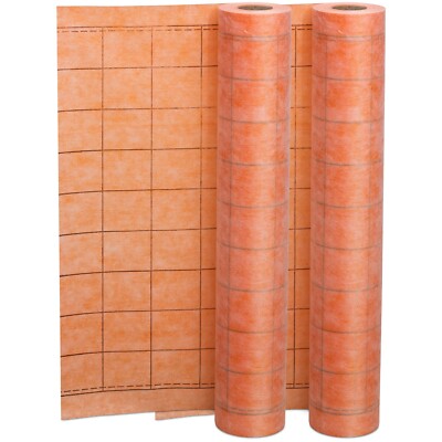 Dichtvlies Dichtbahn 60m Entkopplungsmatte Messraster Schwimmbad Sauna ...