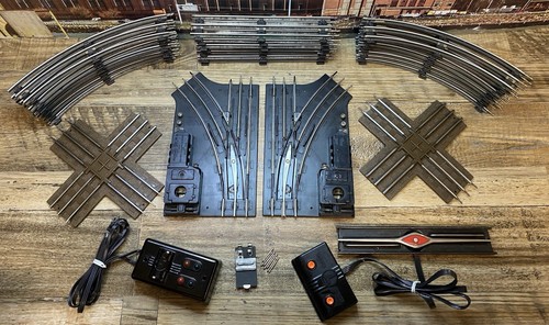 Vintage Lionel Trains O Gauge 1122 Switches 6019 Track Lot Postwar O27 ...