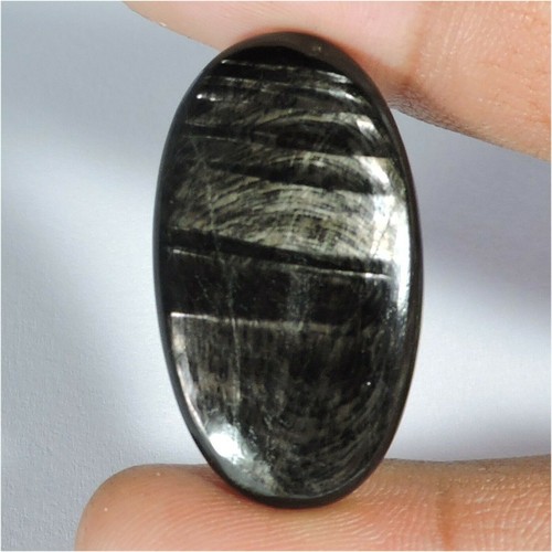 33.70Cts Delux Quality Natural Hypersthene Oval Cabochon Loose Gemstone ...