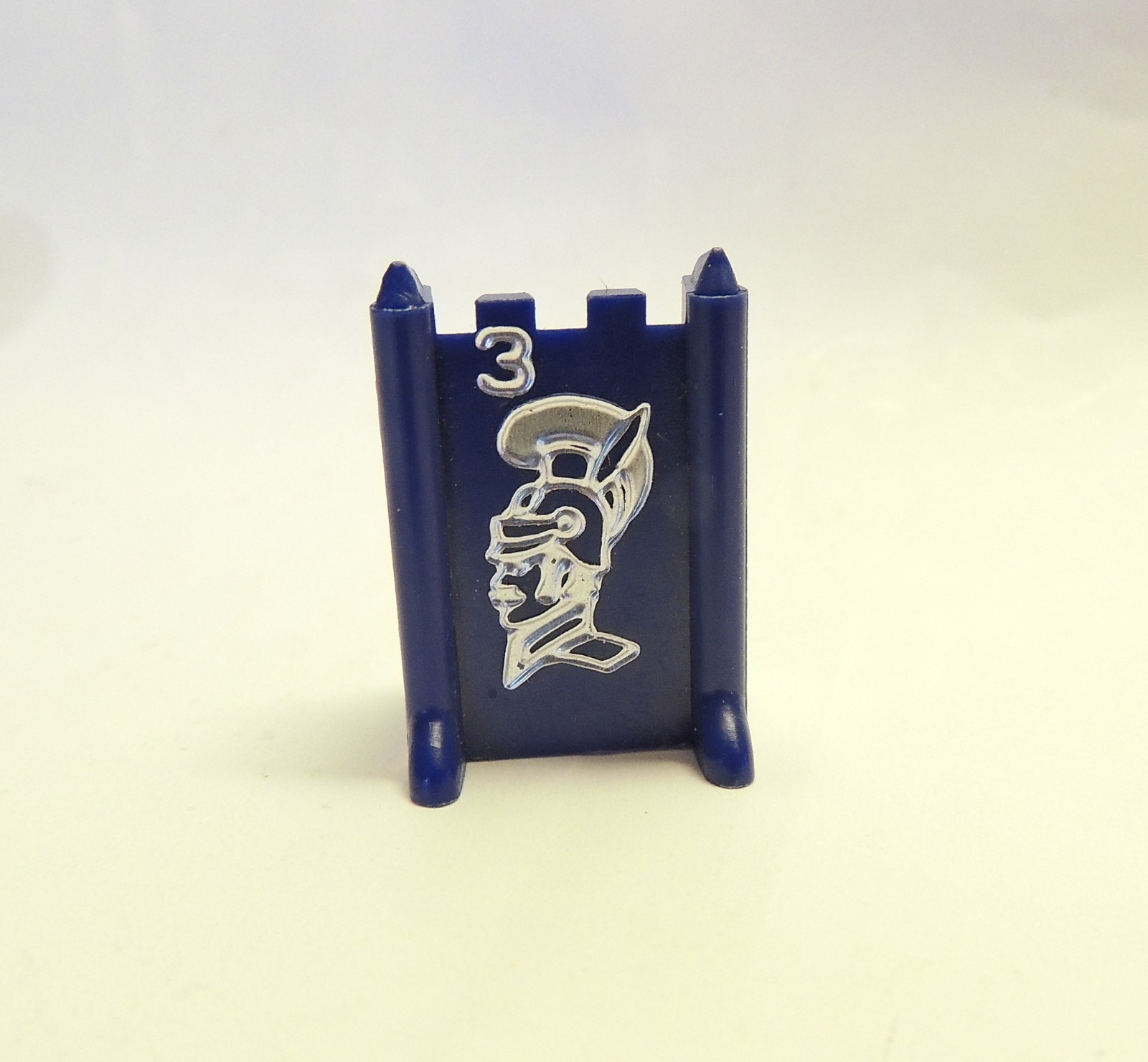 Vintage 1977 Stratego BLUE Army Piece #3 Colonel Classic Board Game ...