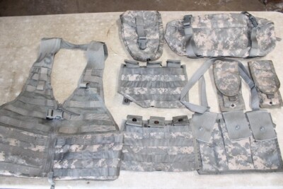 US Military Fighting Load Carrier Bearing Vest MOLLE FLC LBV and ...