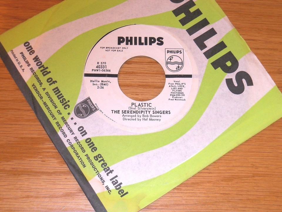 PROMO 60s ROCK 45 RPM - THE SERENDIPITY SINGERS - PHILIPS 40331 | eBay