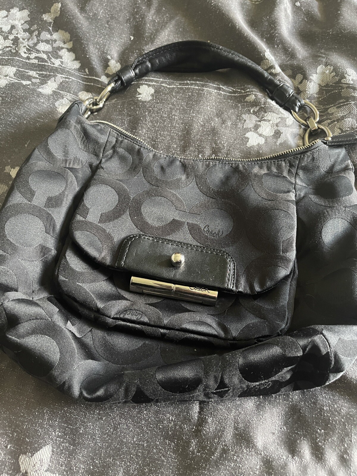 Coach purse used With Markings Inside - Gem