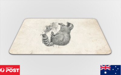MOUSE PAD DESK MAT ANTI-SLIP|RACCOON | eBay Australia