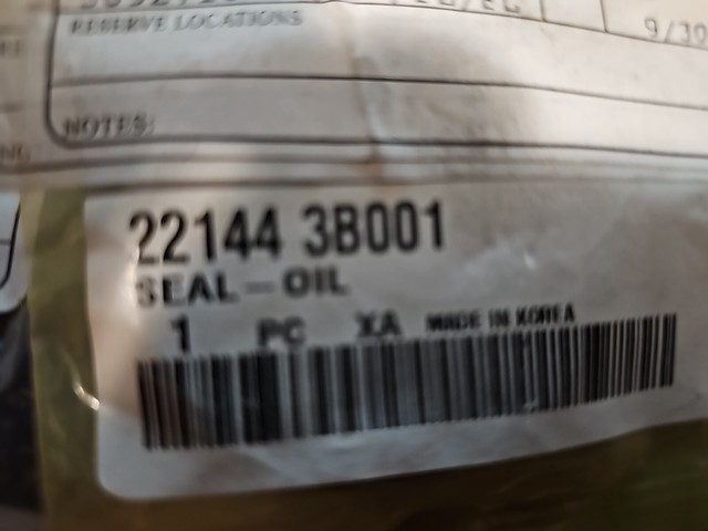 Genuine OEM Engine Camshaft Seal for Kia 221443B001 for sale online | eBay
