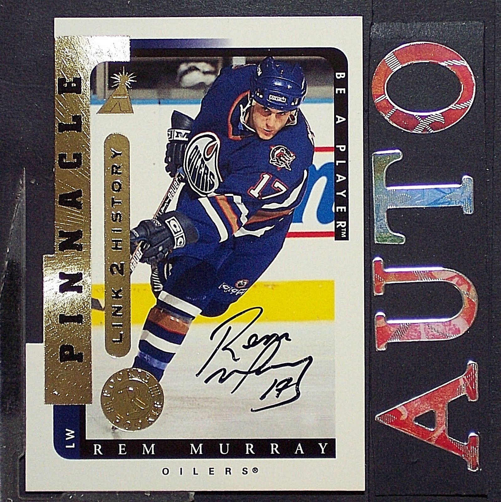 REM MURRAY RC 1996-97 Be A Player Link to History Autographs #5A ...
