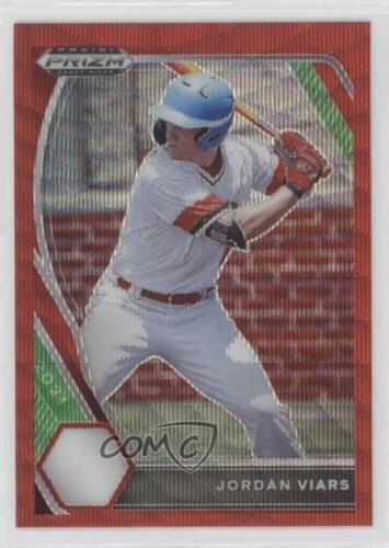2021 Panini Prizm Draft Picks Red Wave Prizm Jordan Viars #PDP84 | eBay
