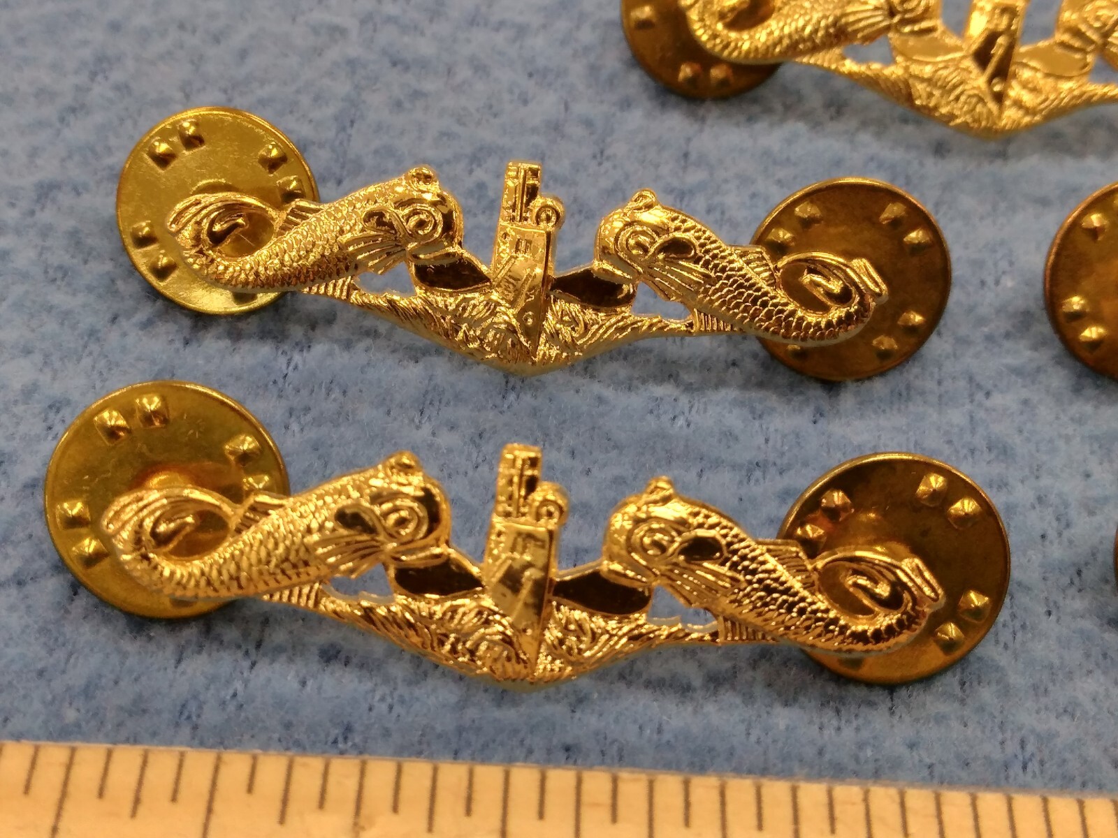 LOT OF 5 - US NAVY SUBMARINE OFFICERS PINS S-38 - NEW 1 1/2 INCH | eBay