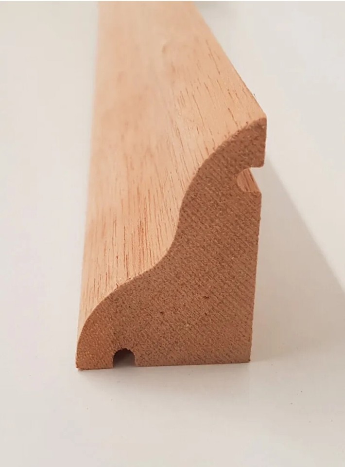 Hardwood Weather Board Reversible Timber Wooden Bar 915mm 3Ft ...