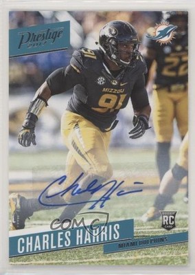 2017 Panini Prestige Rookie Signatures Charles Harris #255 Auto 0a3 | eBay