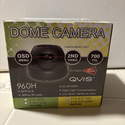 Qvis D1/960H Dome camera CCTV OSD menu 2ND Video 700TVL Varifocal Lens ...