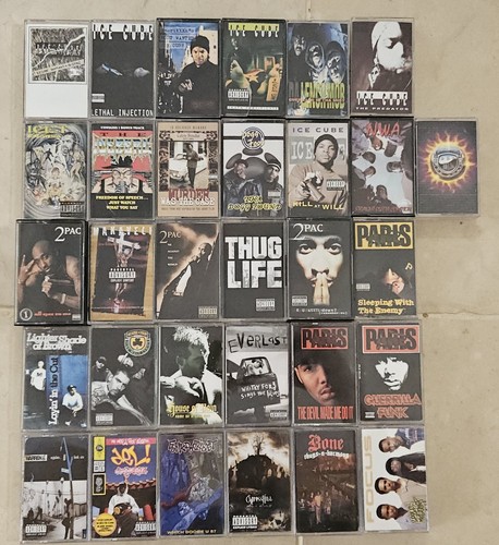 Hip Hop Cassettes - West Coast -31 Albums | eBay UK