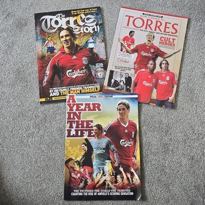 Liverpool Fernando Torres Souvenir Magazines RARE X3 | eBay Australia