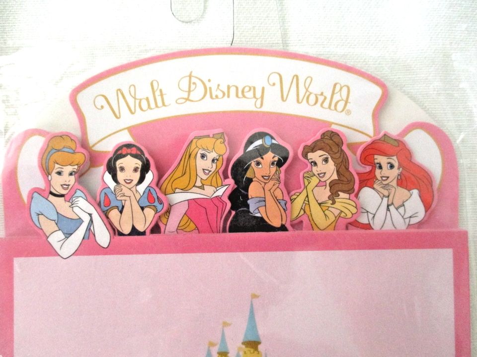 NEW, Walt Disney World Disney Princess Characters, Sealed Notepads, LOT ...
