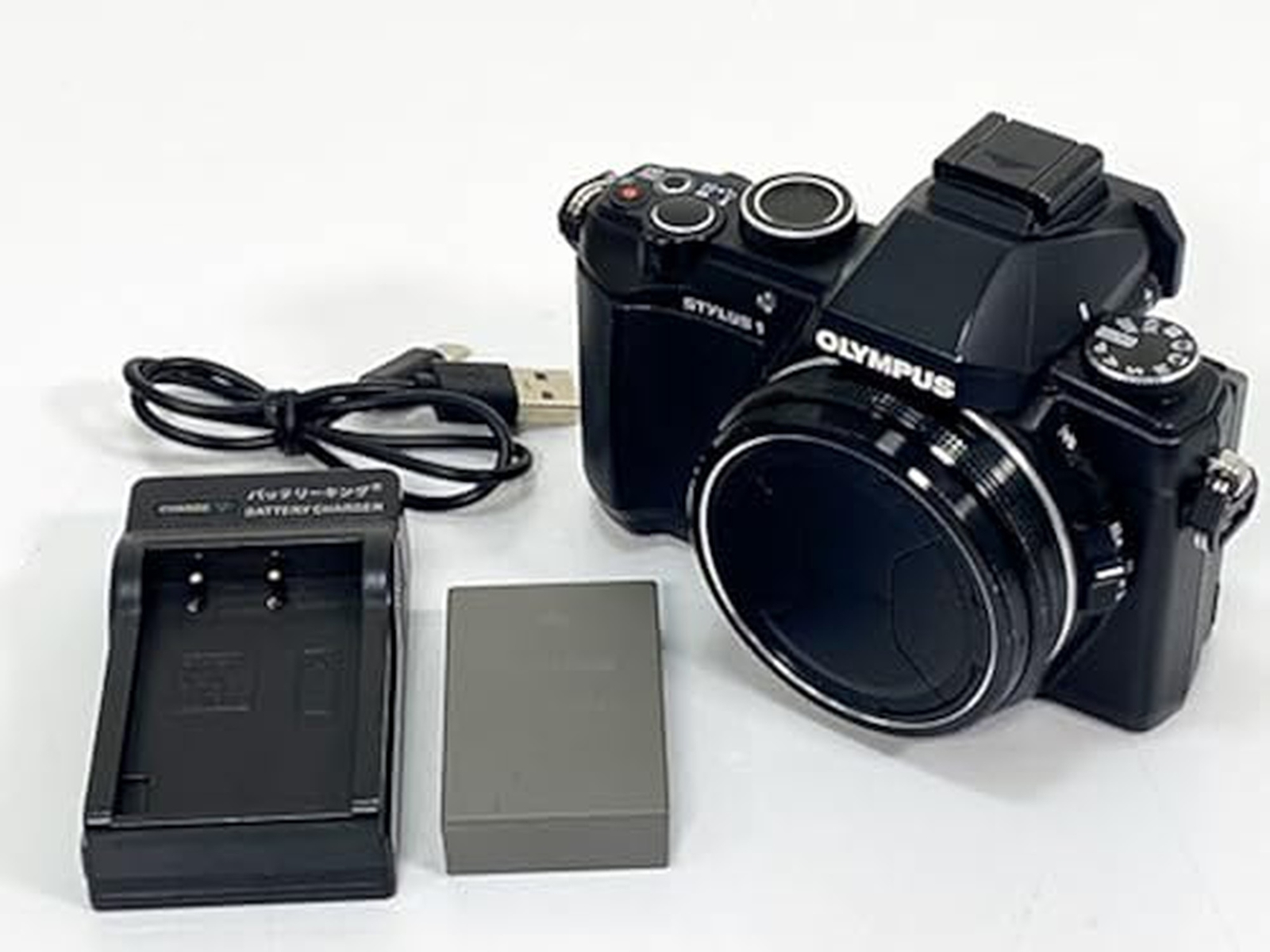 OLYMPUS Stylus 1 12 MP Digital Camera with 10.7X f2.8 Zoom Lens ...