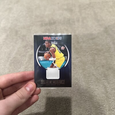 2023-24 NBA Hoops Benedict Mathurin Rookie Remembrance Patch Card 🔥NEW ...